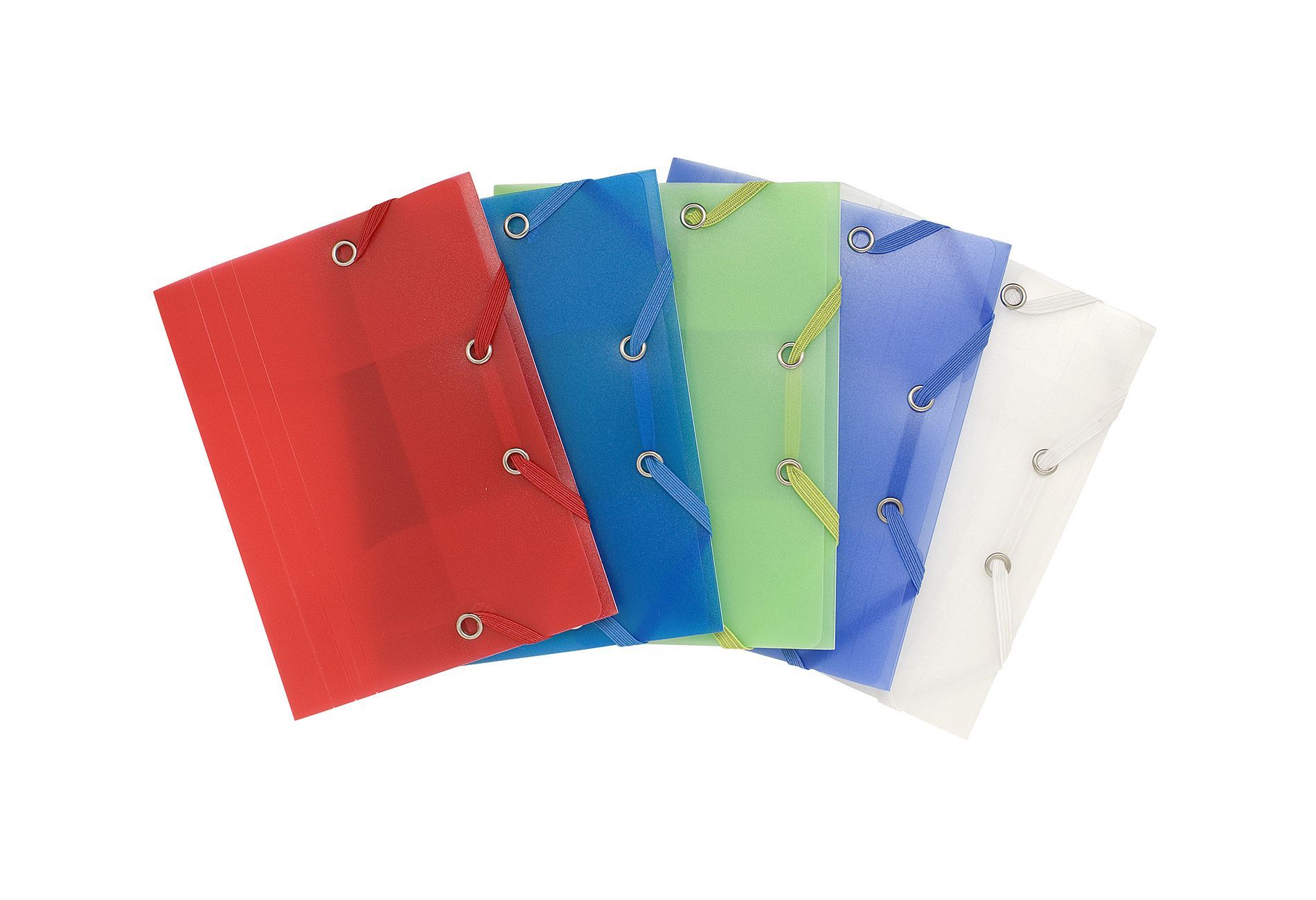 Farde à rabats et élastiques Exacompta CHROMALINE - format pocket 12 x ...