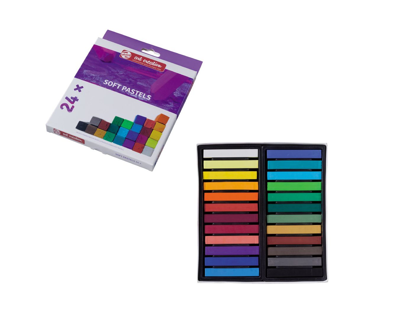 Pastels tendres Talens ART CREATION - boîte de 24