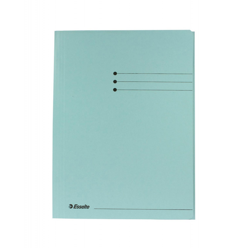 Farde à 3 rabats Esselte A4 en carton 275 g