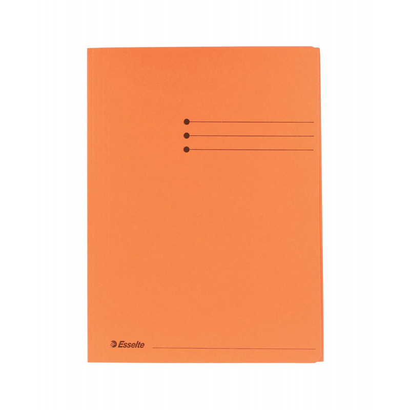 Farde à 3 rabats Esselte A4 en carton 275 g