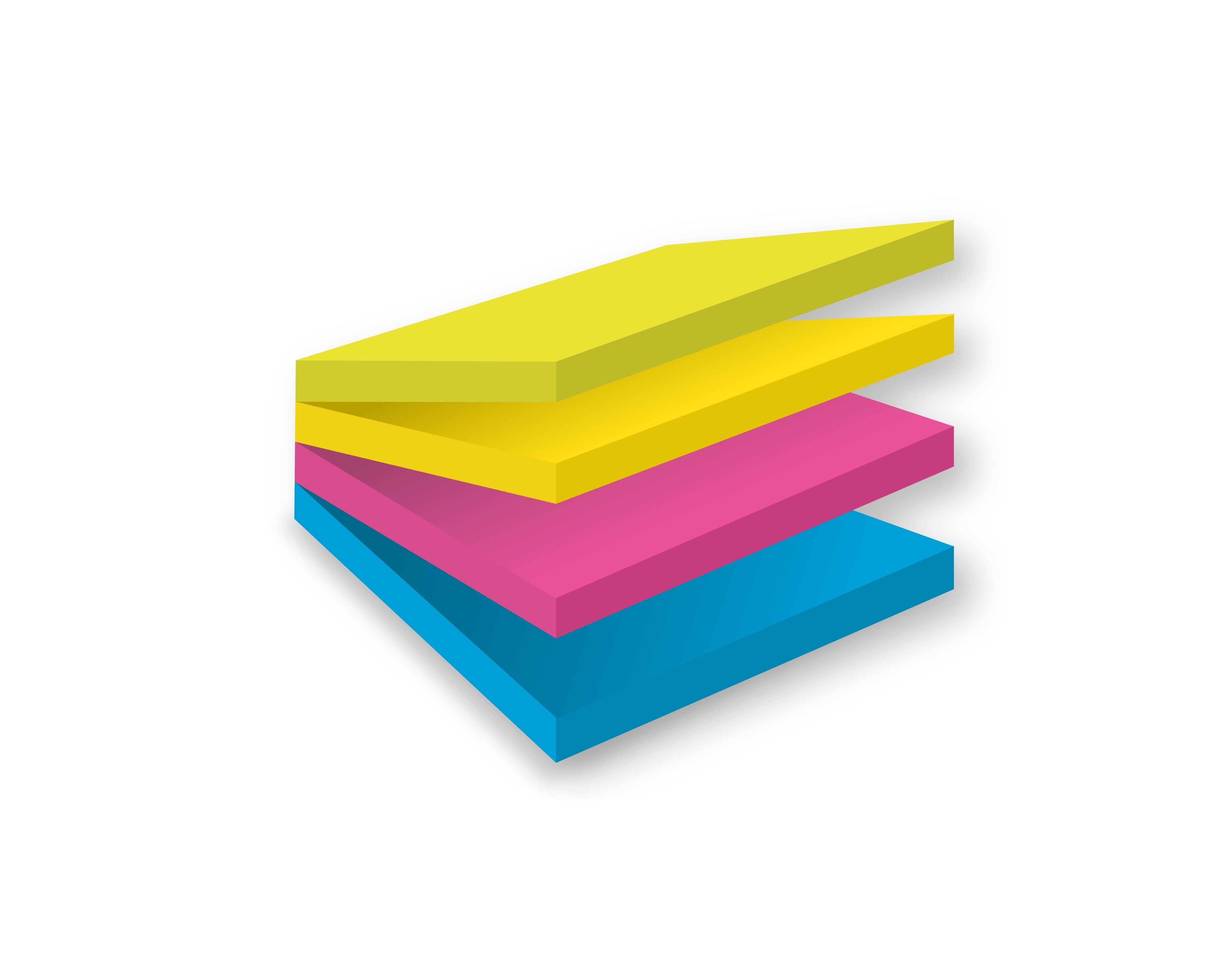 Cube de notes Post-it EASY SELECT - 76 x 76 mm