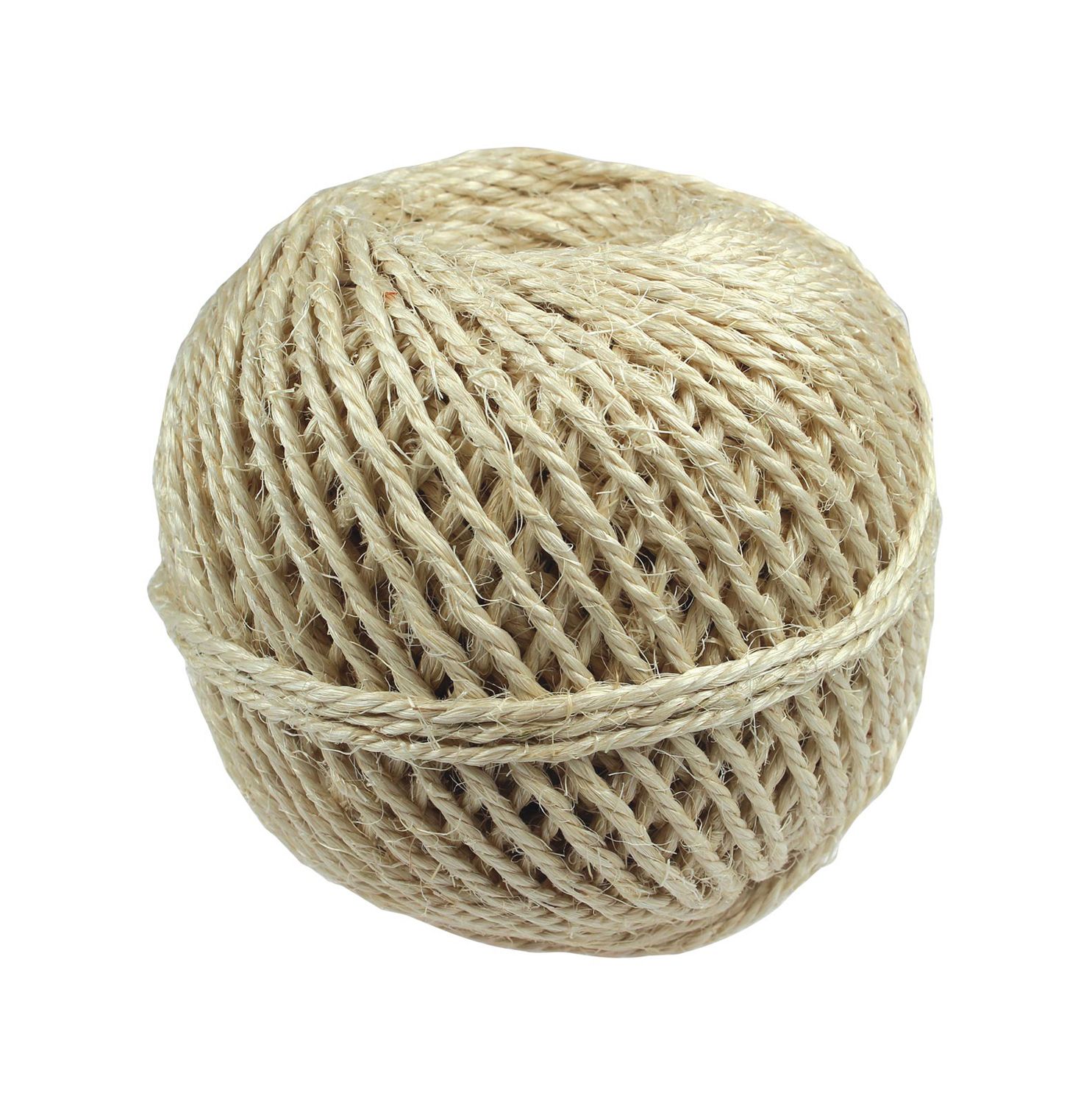 Corde triple fil en fibres de sisal - bobine 500 g