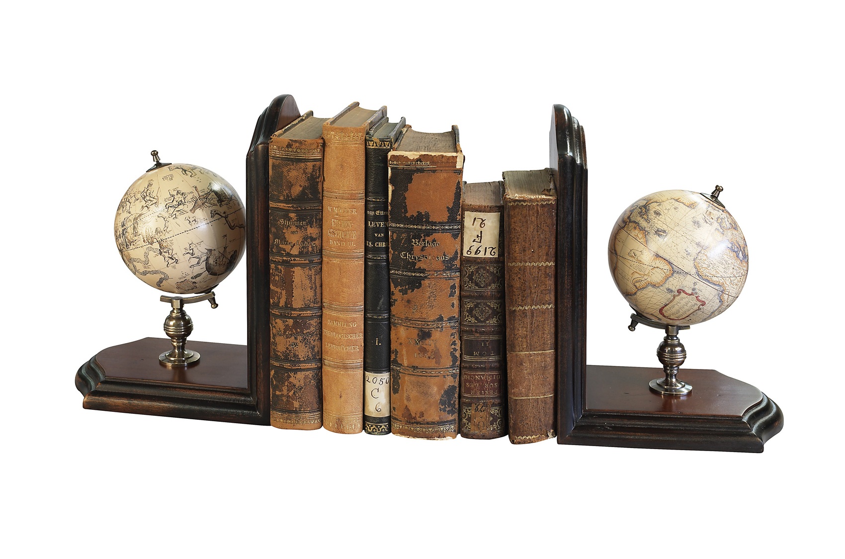 Serre-livres Authentic Models GLOBES MERCATOR