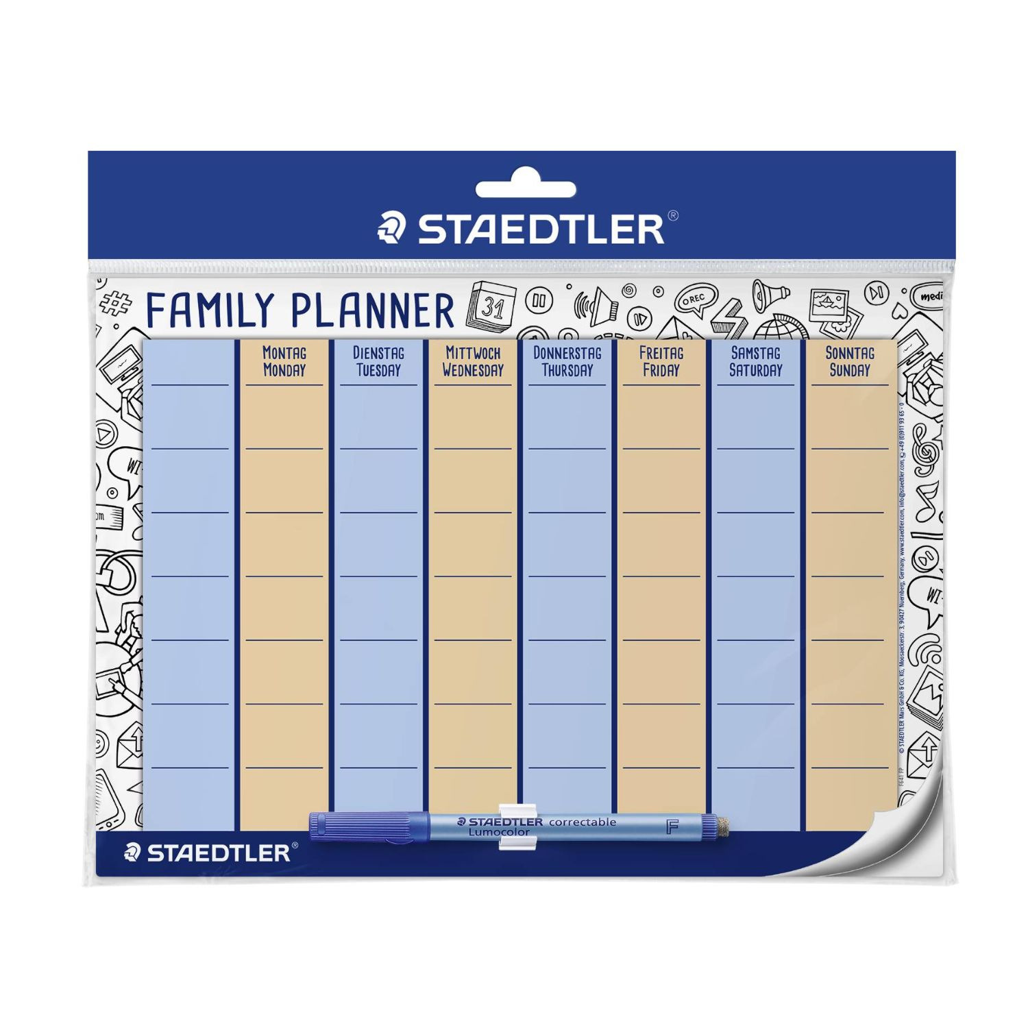 Semainier Familial A Imprimer