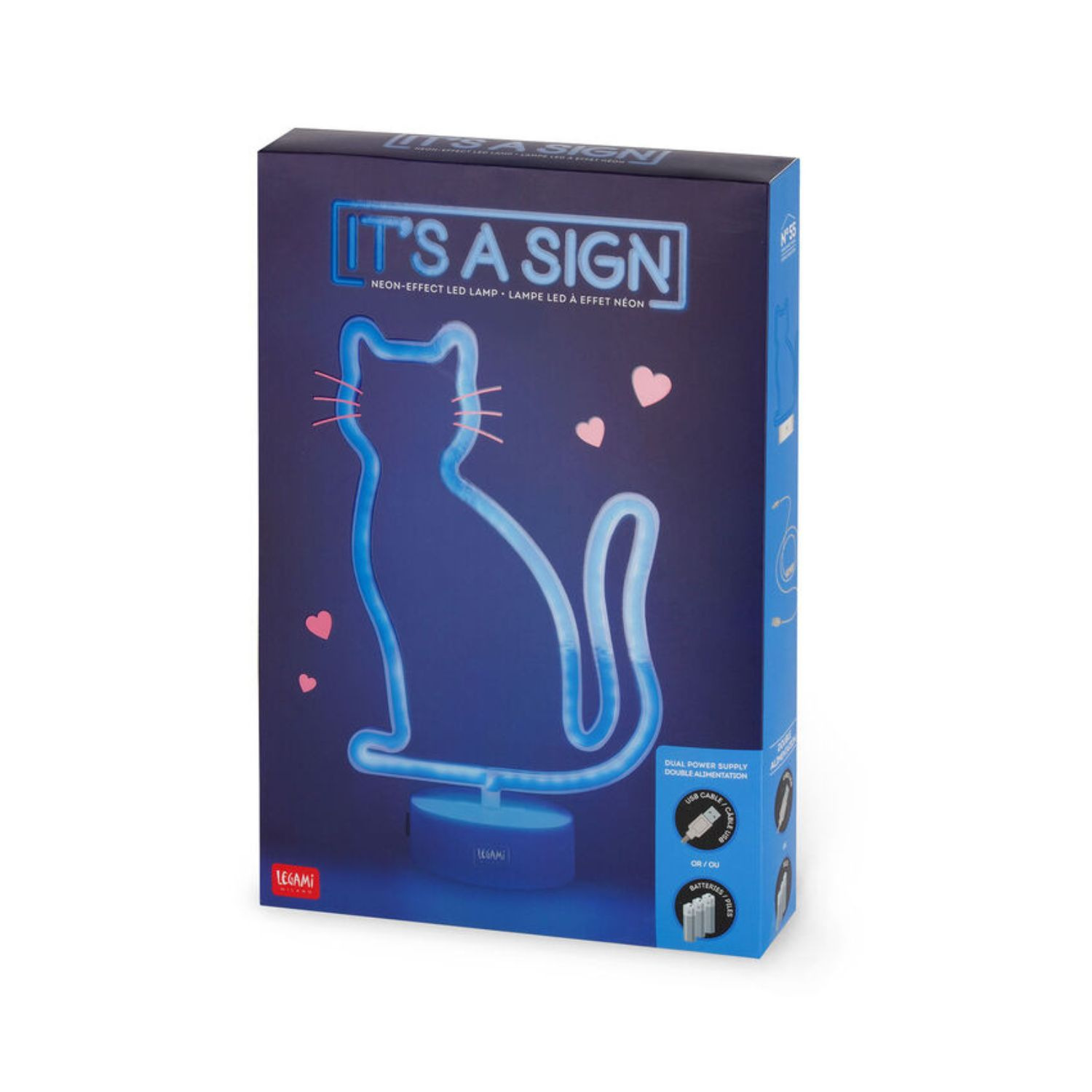 Lampe LED LEGAMI It's A Sign - effet néon