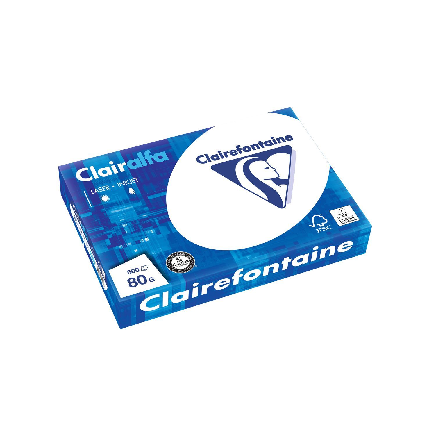 Papier blanc CLAIREFONTAINE CLAIRALFA